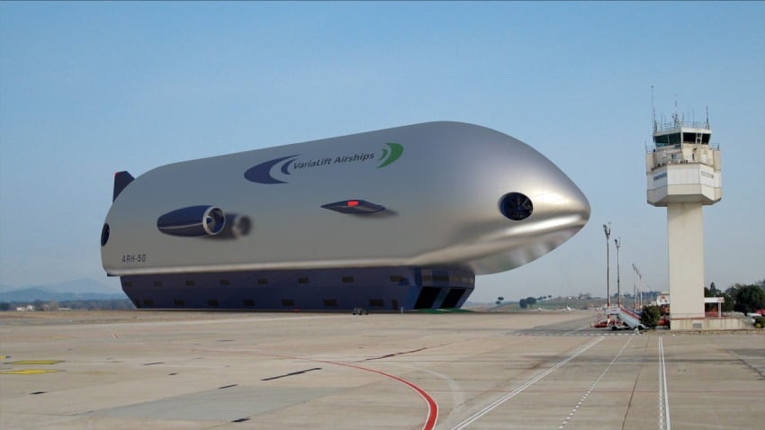Visualization of a Cargo Airship Prototype | The Geography of Transport ...