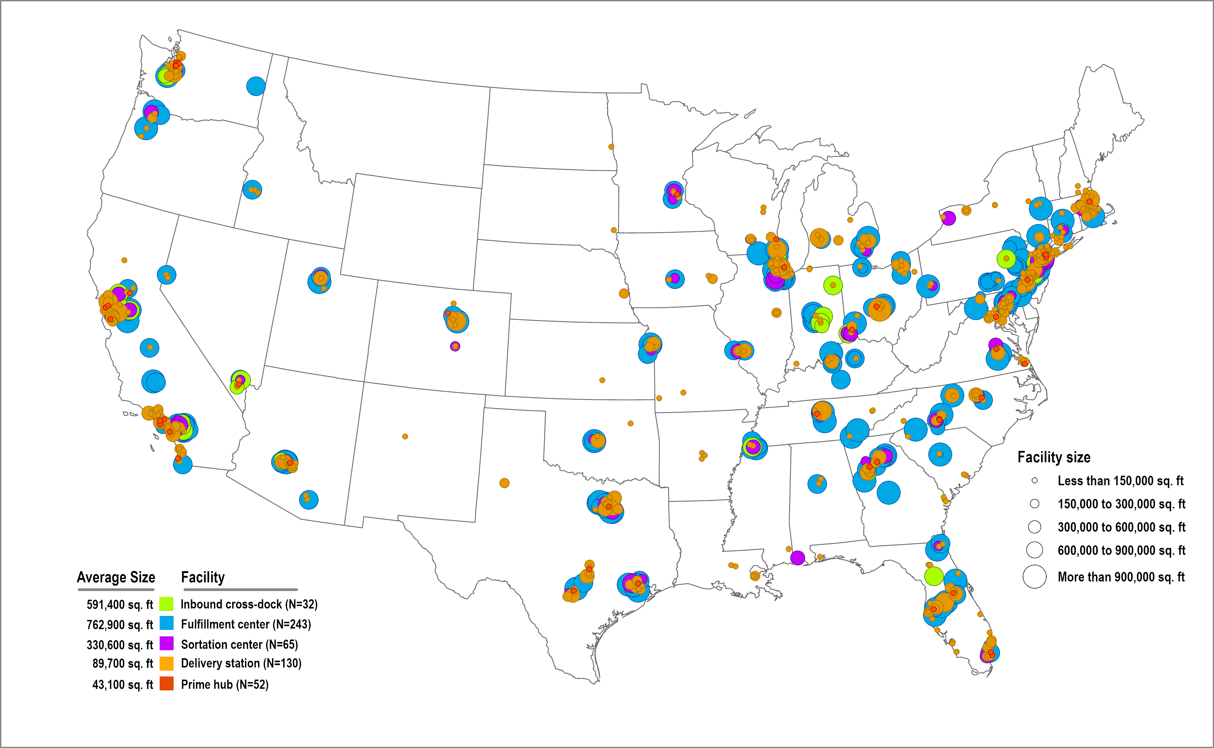 Amazon Data Center Locations Map Ovmn