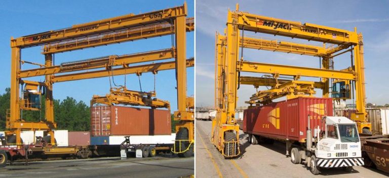 Intermodal Rail Rubber-tired Gantry Crane (Translift) | The Geography ...